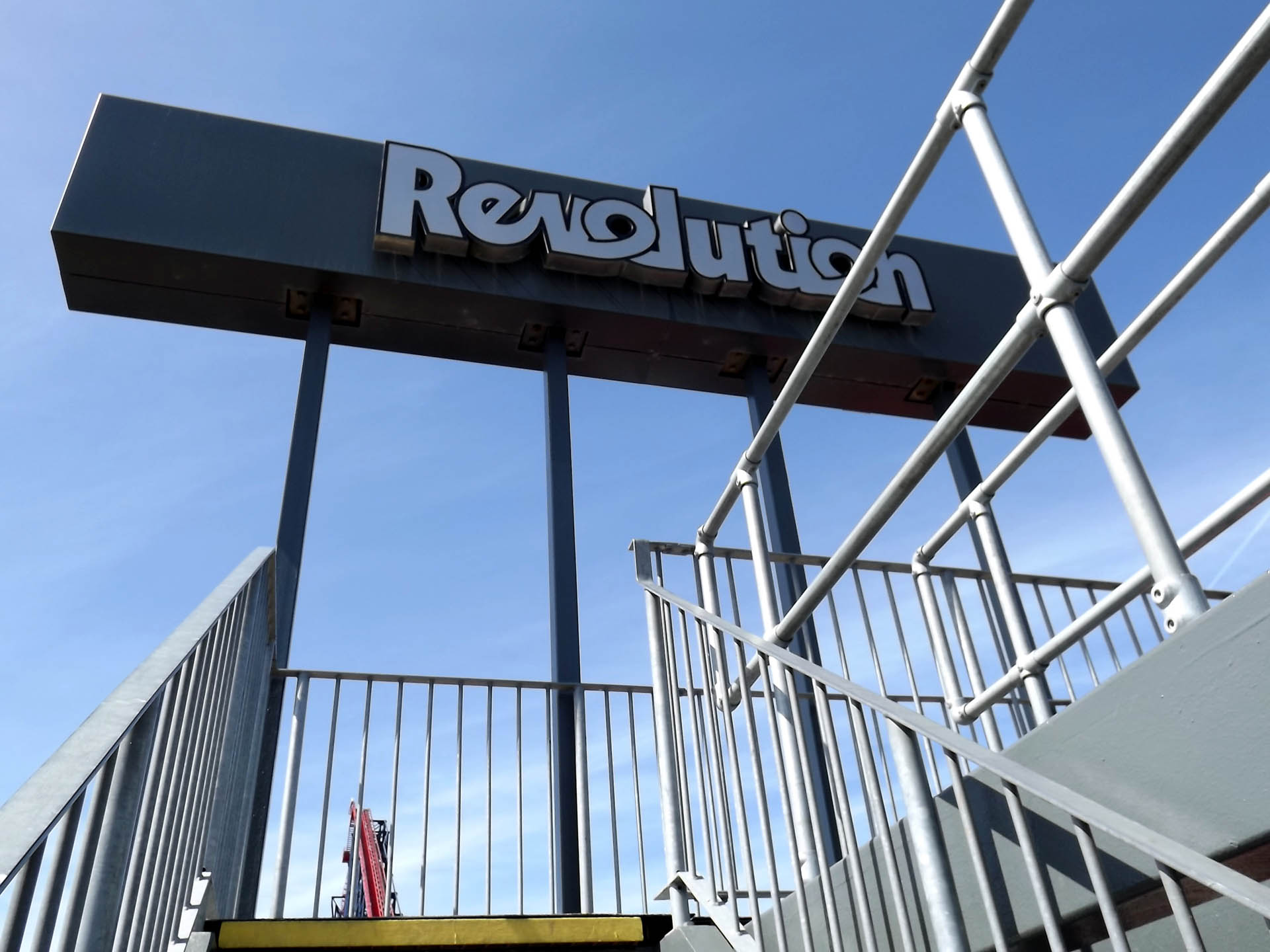 Revolution in the vertical reality of the Pleasure Beach Blackpool